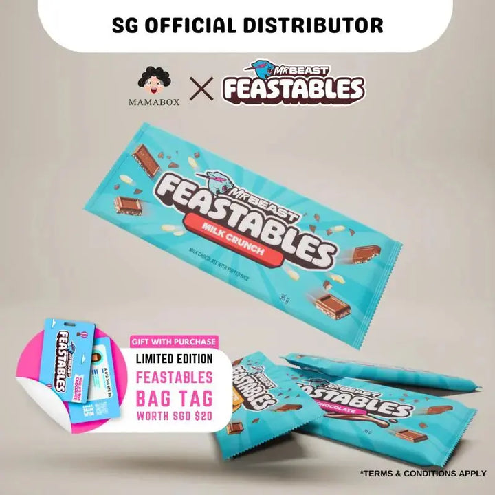 World's Best Chocolate - Feastables By Mr. Beast | mamabox.sg