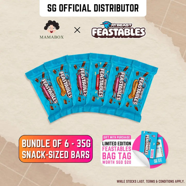 World's Best Chocolate - Feastables By Mr. Beast | mamabox.sg