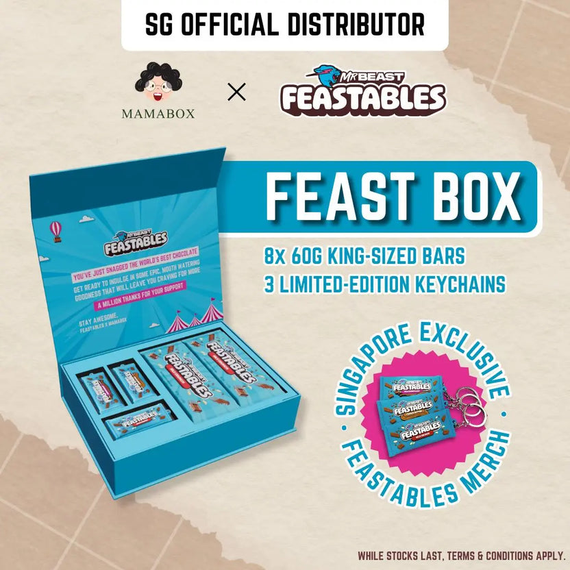 World's Best Chocolate - Feastables By Mr. Beast | mamabox.sg