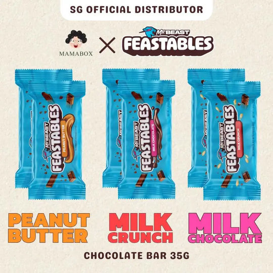World's Best Chocolate - Feastables By Mr. Beast | mamabox.sg
