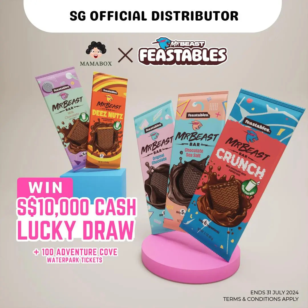 World's Best Chocolate - Feastables By Mr. Beast | mamabox.sg